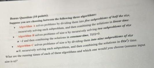 Solved (0.5pts) Which of the following are schedulable | Chegg.com