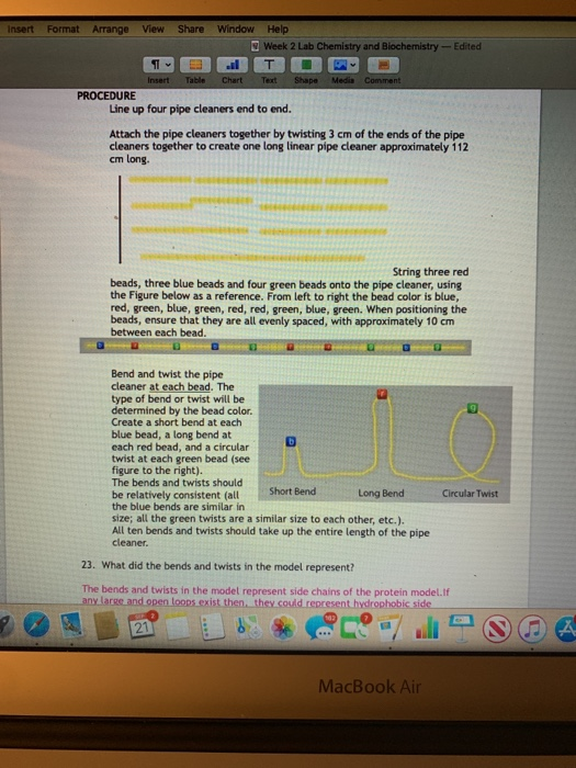 Solved Insert Format Arrange View Share Window Help Week 2 | Chegg.com