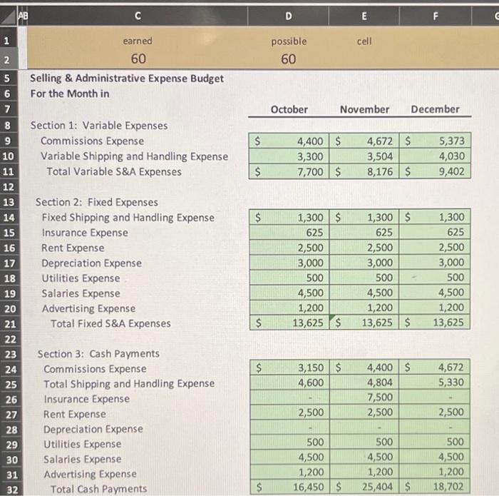 Solved please use excel formulas if possible. need help with | Chegg.com