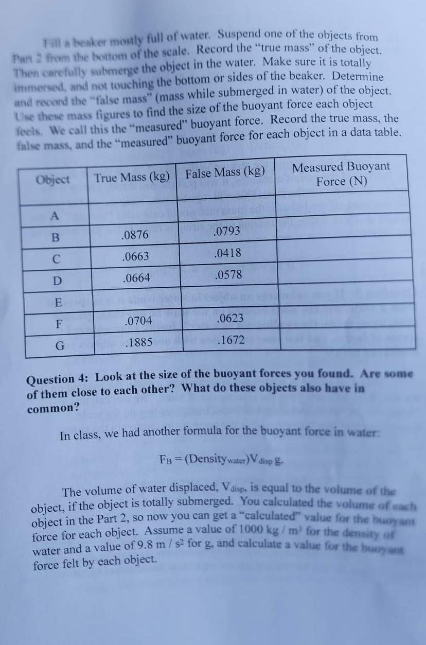 Solved Investigation: How can we identify a substance by | Chegg.com