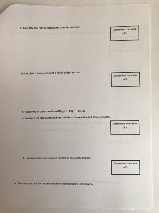 Solved Chapter 14 (chemical kinetics) homework problems | Chegg.com