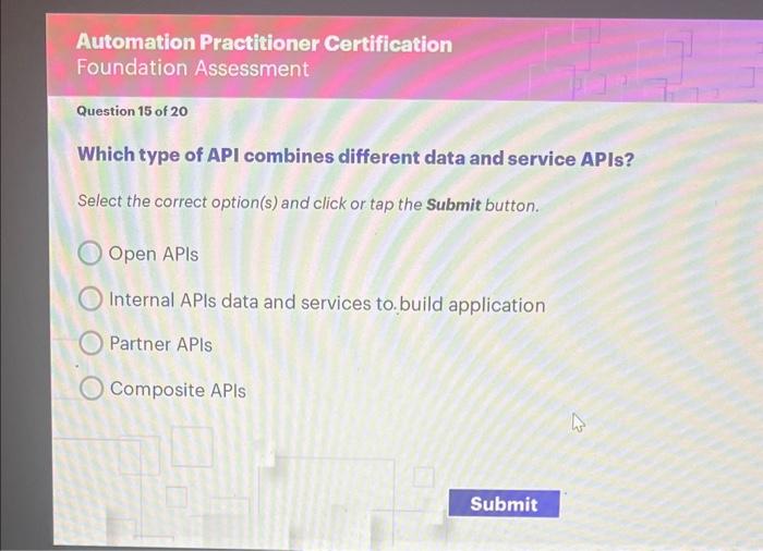 Solved Automation Practitioner Certification Foundation | Chegg.com