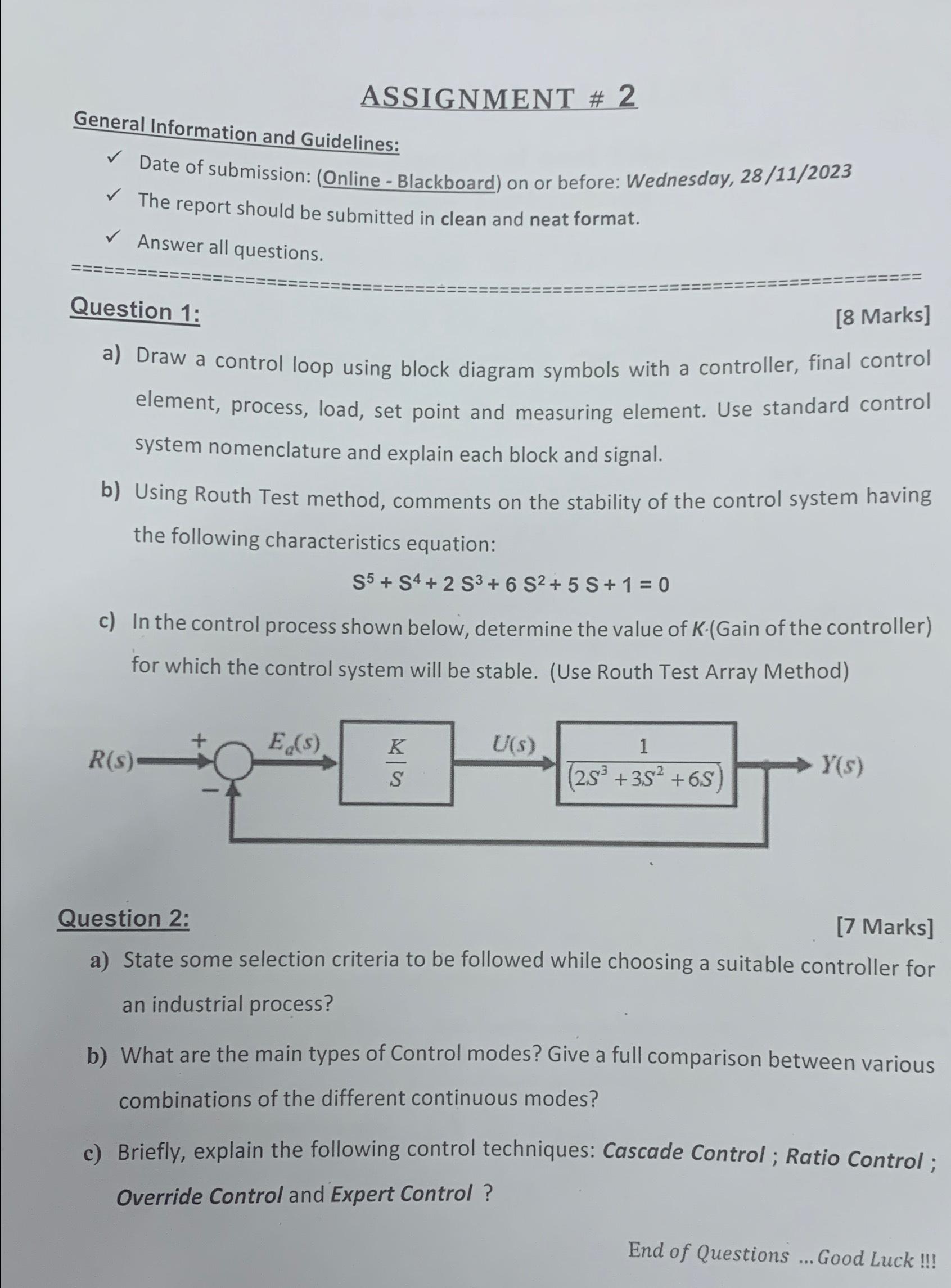 Solved ASSIGNMENT # 2General Information and Guidelines: | Chegg.com