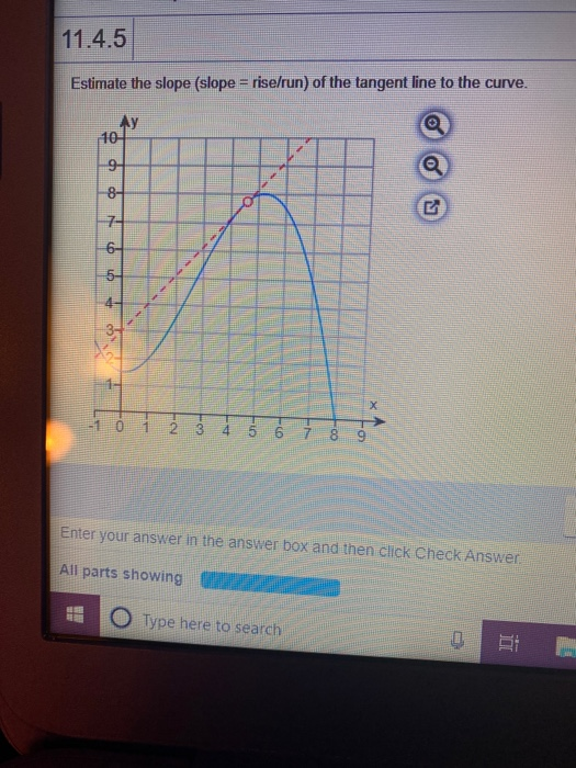 Solved what is your estimate of the slope? round to the | Chegg.com