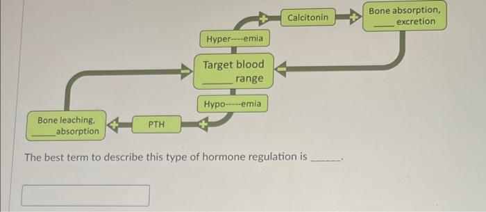 Solved Hyper----emia PTH Target blood range Hypo-----emia | Chegg.com