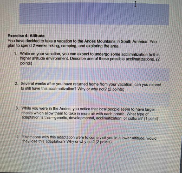 Solved Names: Lab 4: Modern Human Variation Exercise 1: | Chegg.com