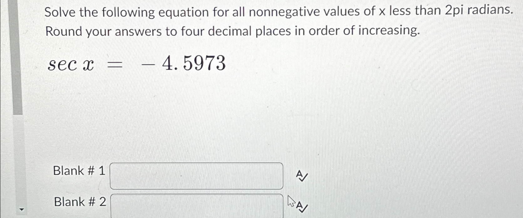 Solved Solve the following equation for all nonnegative | Chegg.com
