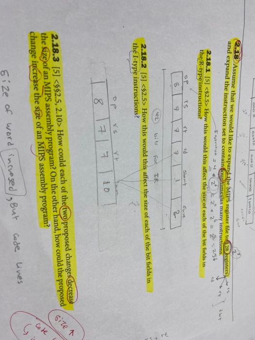Solved Bolo 2.18 Assume that we would like to expand the | Chegg.com