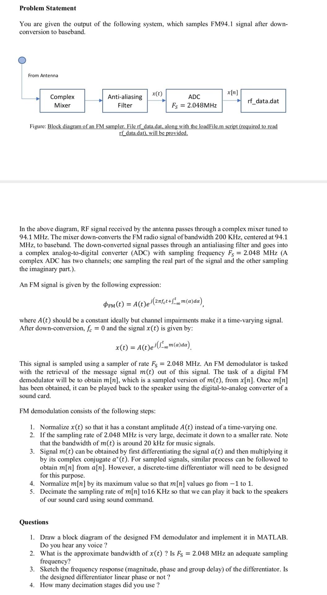 Problem Statement You are given the output of the | Chegg.com