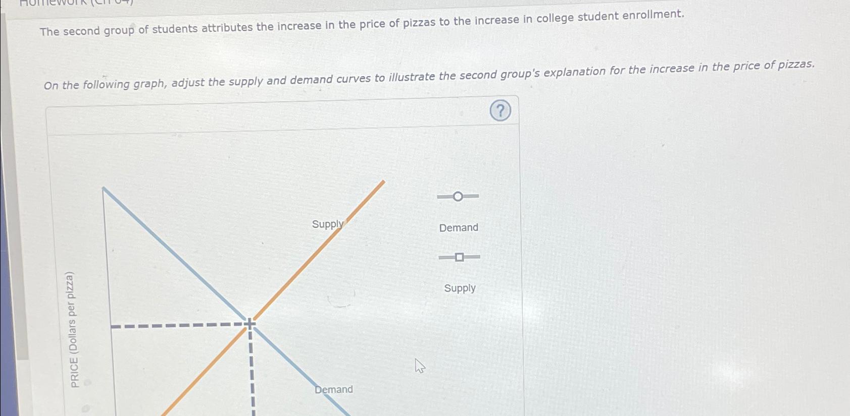 Solved The second group of students attributes the increase | Chegg.com