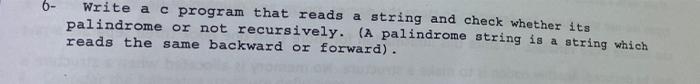 Solved canbyou solve this problem in c program language , | Chegg.com