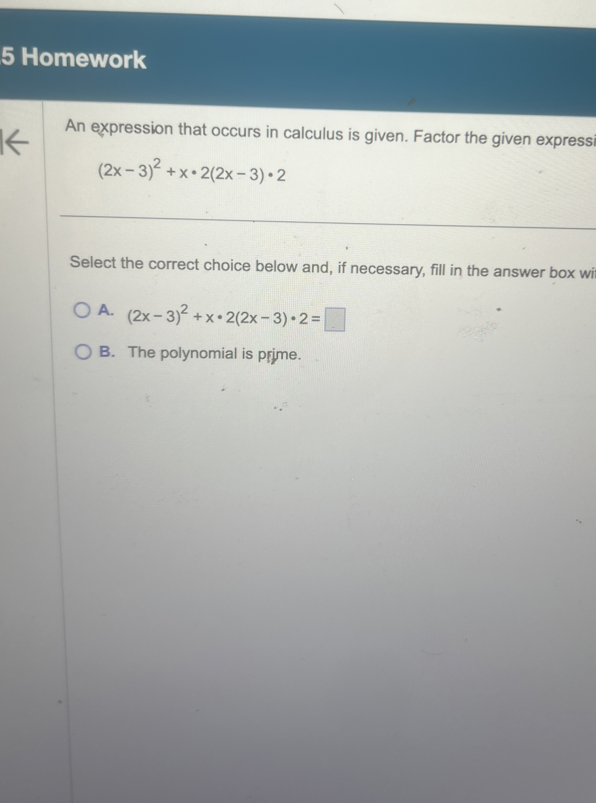 Solved An expression that occurs in calculus is given. | Chegg.com