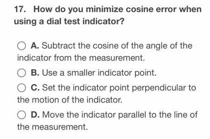 Solved 20. What is meant by a "plus" pin gage? A. A plus pin | Chegg.com