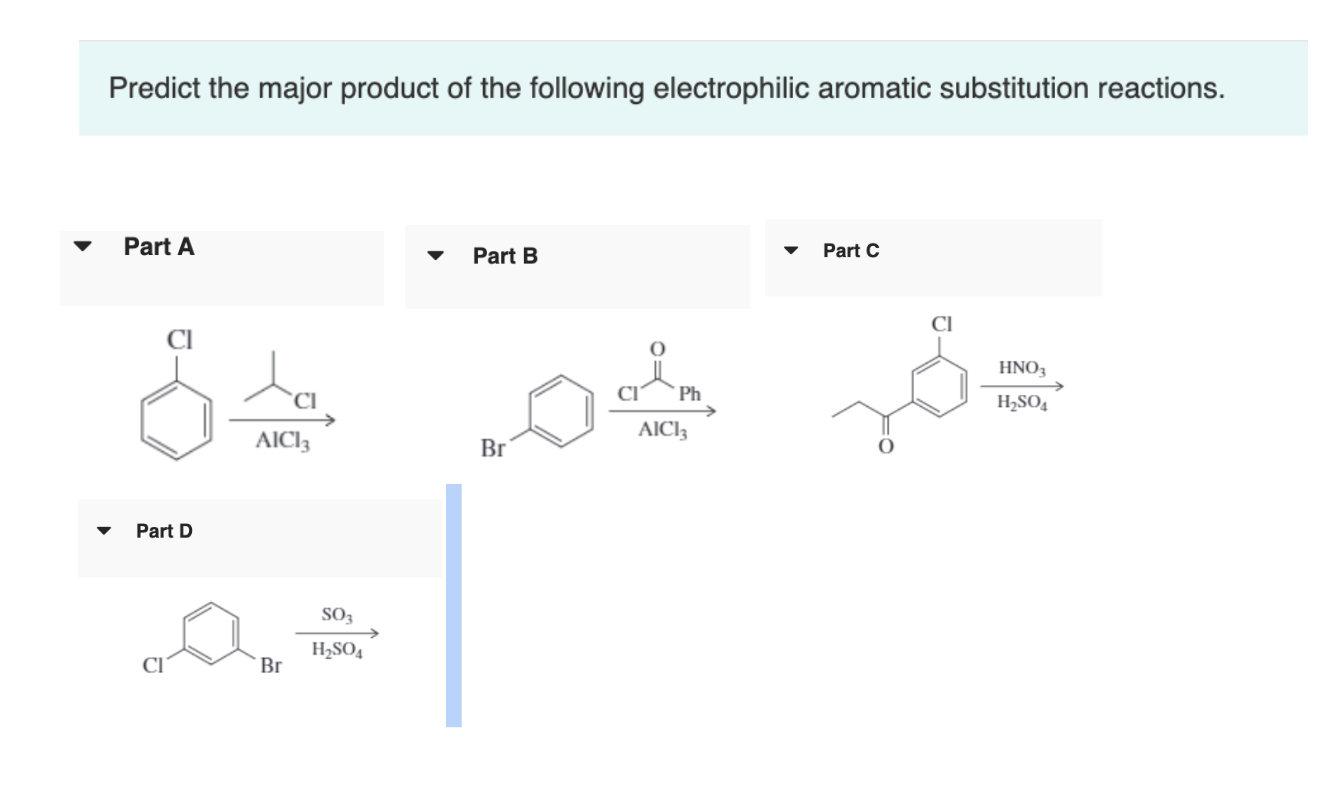 Solved Predict the major product of the following | Chegg.com