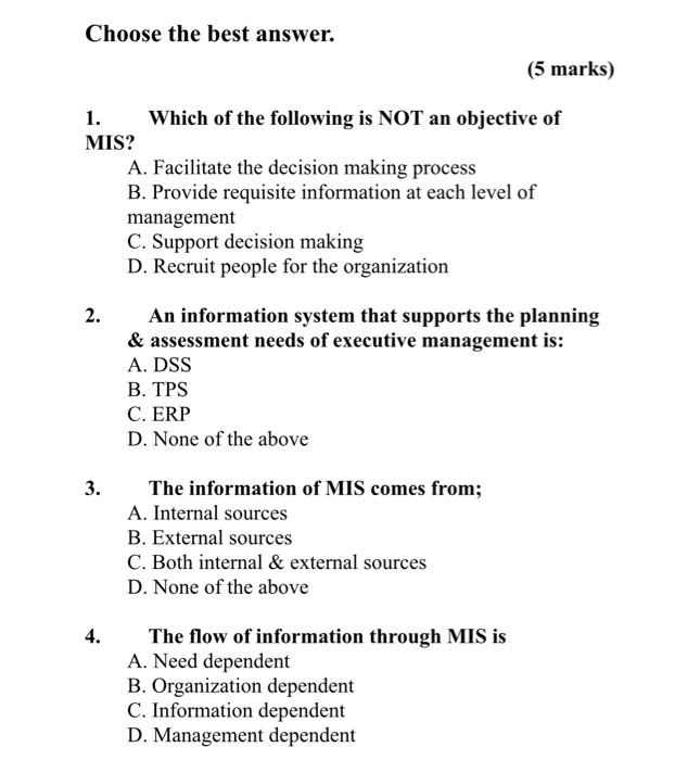Solved Answer the following questions. (10 marks) Question 1 | Chegg.com