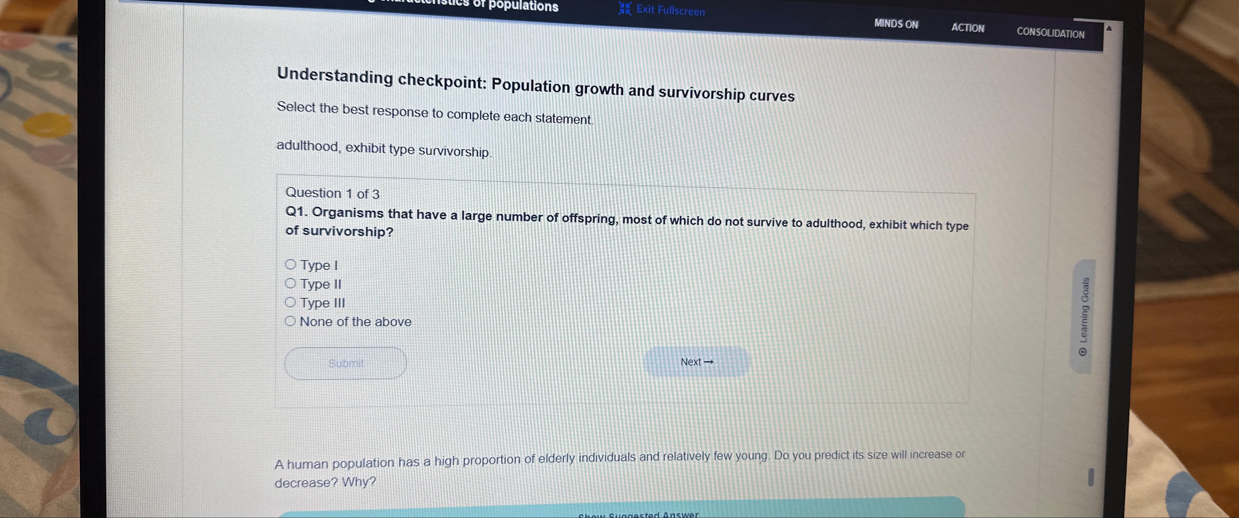 Solved Understanding checkpoint: Population growth and | Chegg.com