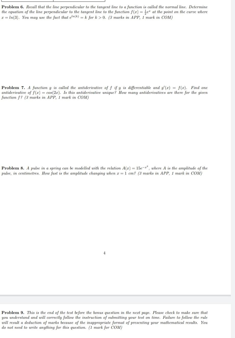 Solved Problem 4. Complete the following table using the | Chegg.com