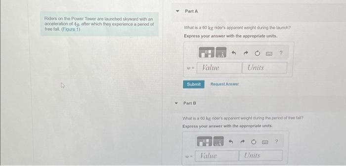 Solved Riders on the Power Tower are launched skyward with | Chegg.com
