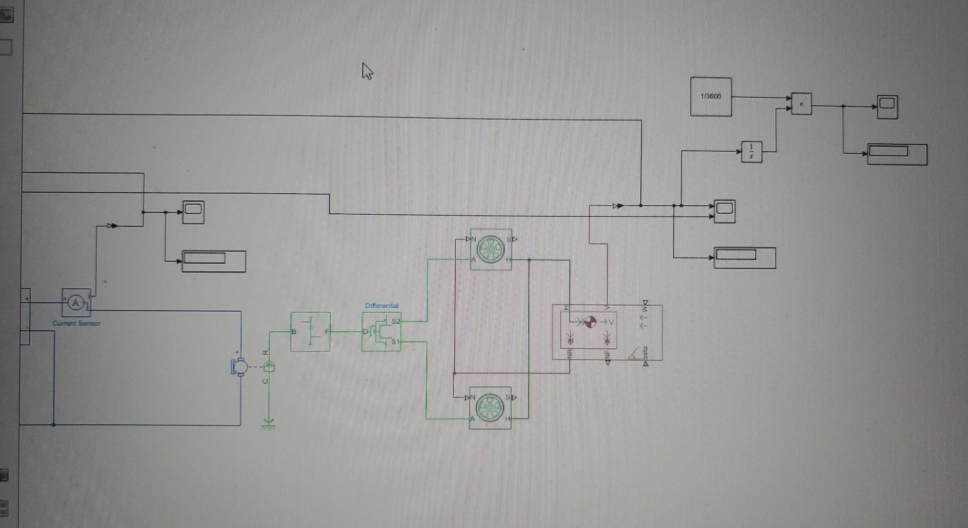 Solved I have a simulink model of electric vehicle as seen | Chegg.com