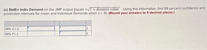 The following partial JMP regression output for the | Chegg.com