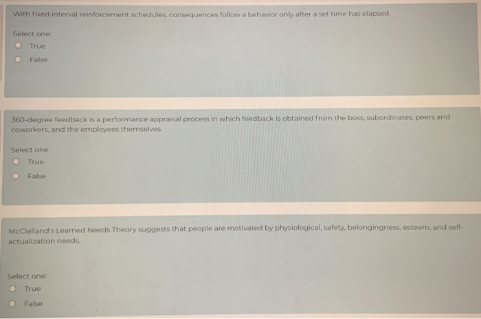 Solved With fixed interval reinforcement schedules, | Chegg.com