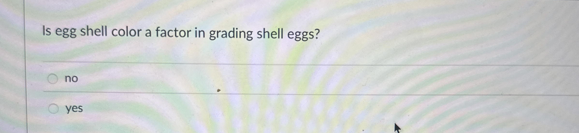 Solved Is egg shell color a factor in grading shell eggs? | Chegg.com