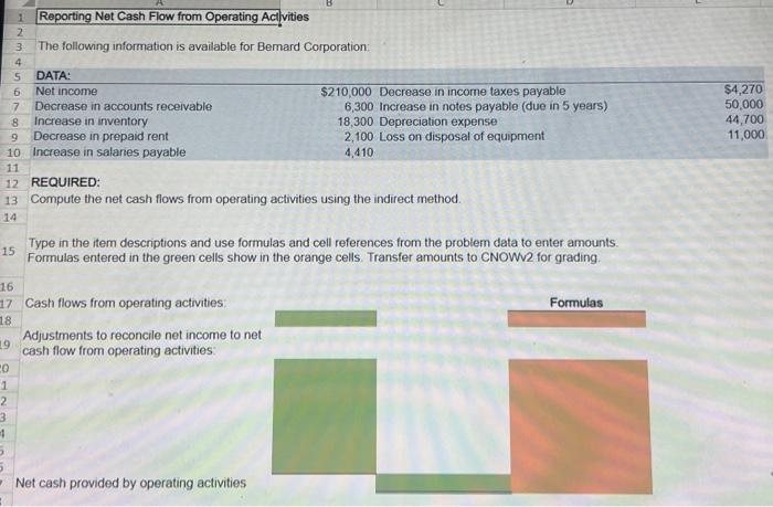 Solved The following information is available for Bernard | Chegg.com