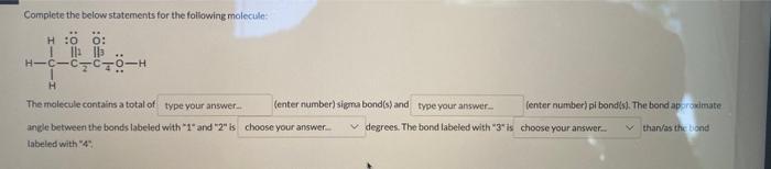 Solved Complete the below statements for the following | Chegg.com