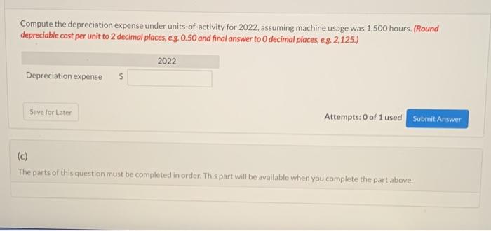Solved Sunland Company purchased a new machine on October 1, | Chegg.com