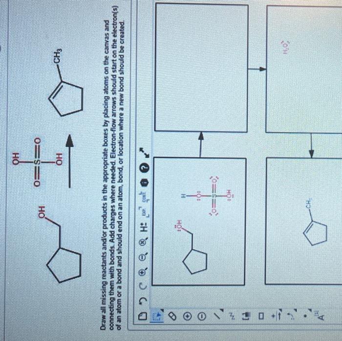 Solved Draw all missing reactants andlor products in the | Chegg.com
