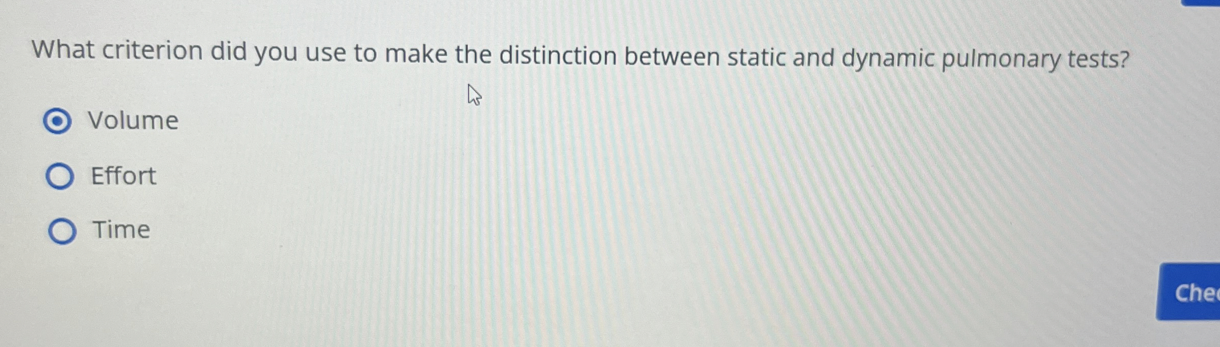 Solved What criterion did you use to make the distinction | Chegg.com
