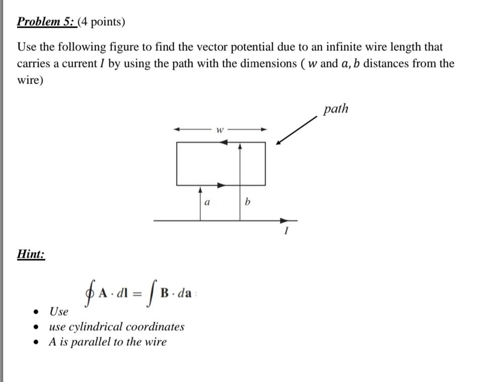 Solved Problem 5: (4 points) Use the following figure to | Chegg.com Solved Problem 5: (4 points) Use the following figure to | Chegg.com