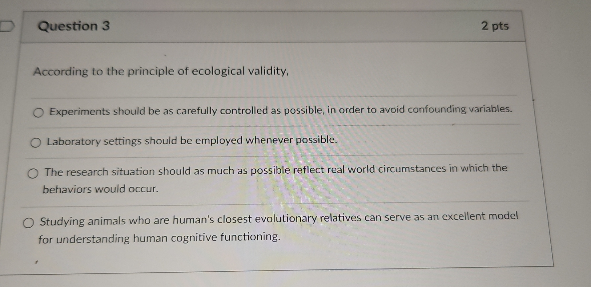 Solved Question 32 ﻿ptsAccording to the principle of | Chegg.com