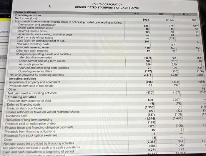 Solved 5. List Calculate Free Cash Flow * - Please ould you | Chegg.com