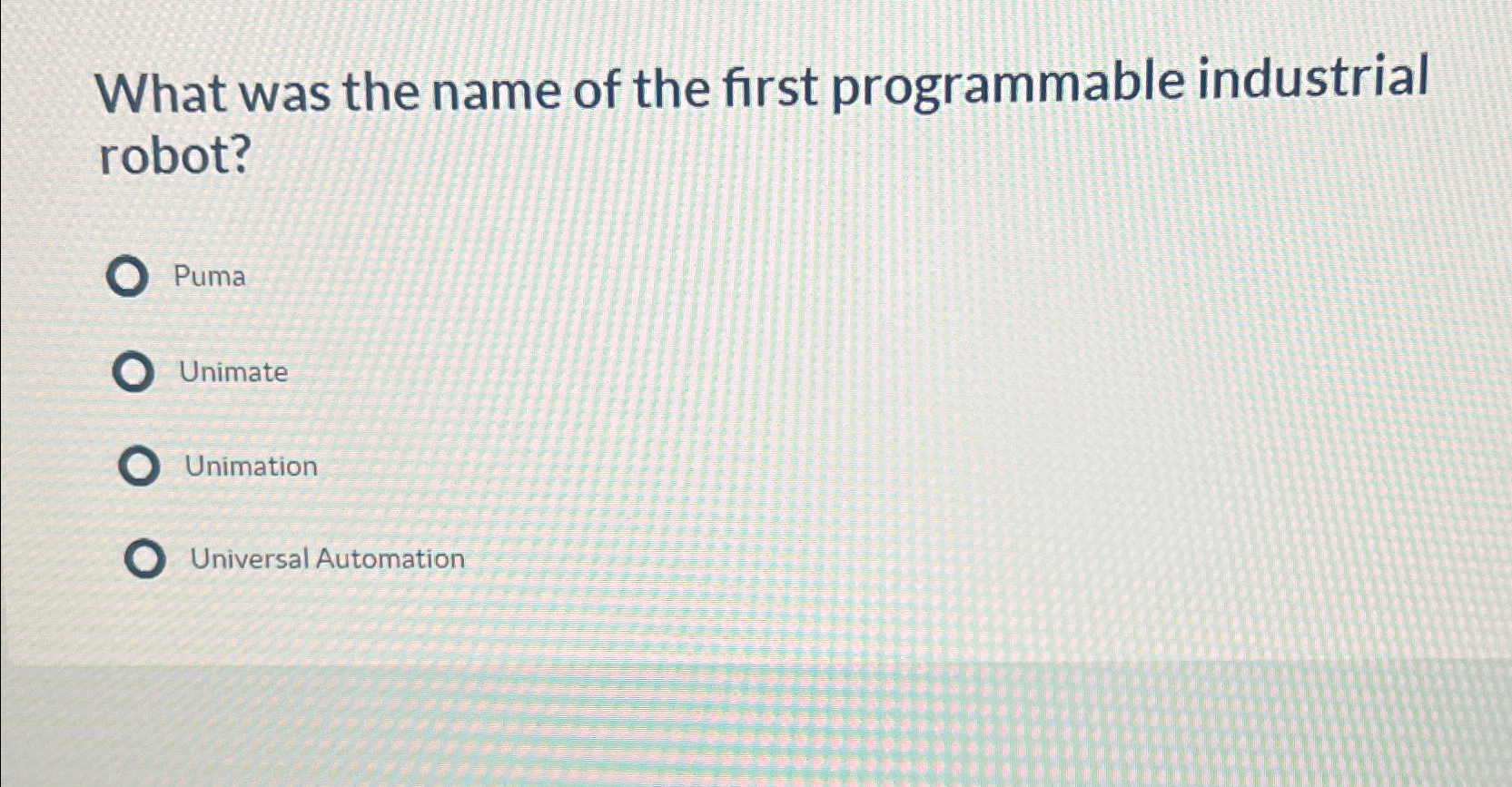 Solved What was the name of the first programmable | Chegg.com