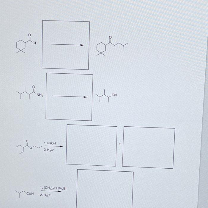 Solved 3. Identify (draw the structure) of the missing | Chegg.com