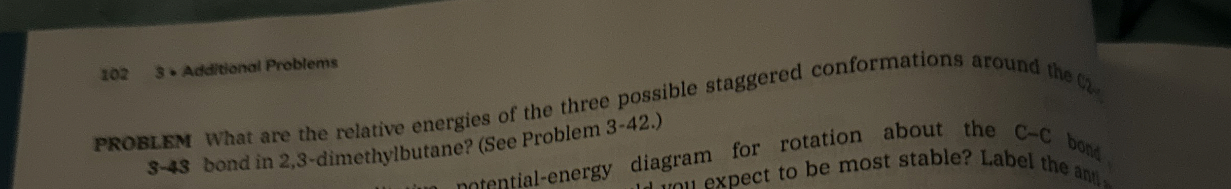 Solved 102Additional ProblemsPROBLEM What are the relative | Chegg.com