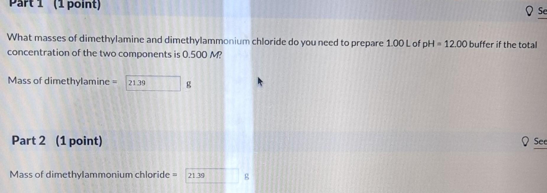 Solved A pH buffer is a solution that resists changes in pH | Chegg.com