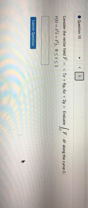Solved Homework 6.3 Conservative Vector Fields Score: 7.1/11 | Chegg.com