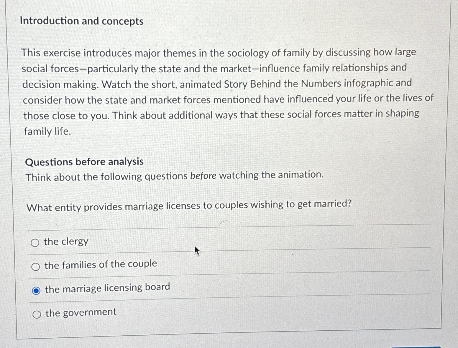 Solved Introduction and conceptsThis exercise introduces | Chegg.com