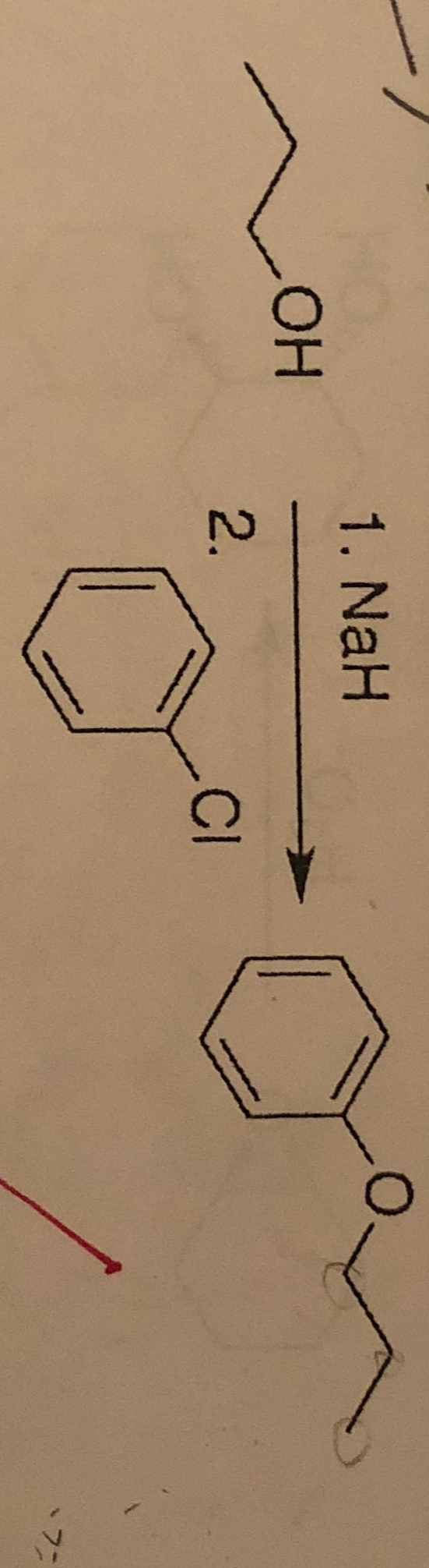 Solved The following reaction will not yield the drawn | Chegg.com