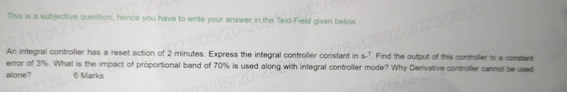 Solved This is a subjective question, hence you have to | Chegg.com