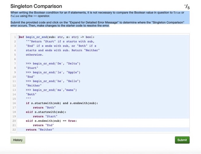 Solved PyTA Practice (lf/Else) - Part 1 of 1 -15 Expected an | Chegg.com
