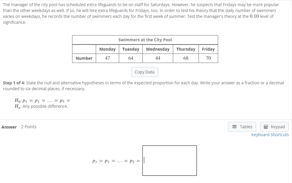 Solved Step 4 ﻿of 4: Make the decision and state the | Chegg.com