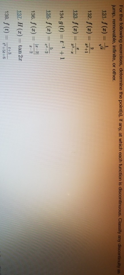 Solved For the following exercises, determine the point(s), | Chegg.com