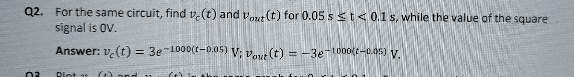 Solved Figure 4.2. RC differentiator used to generate | Chegg.com