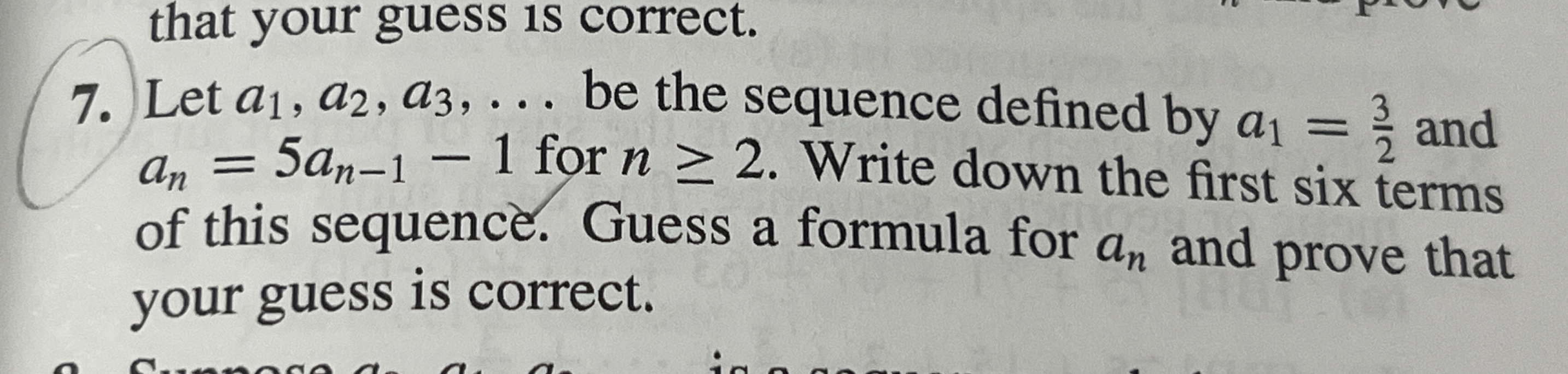 Let a1,a2,a3,dots be the sequence defined by a1=32 | Chegg.com