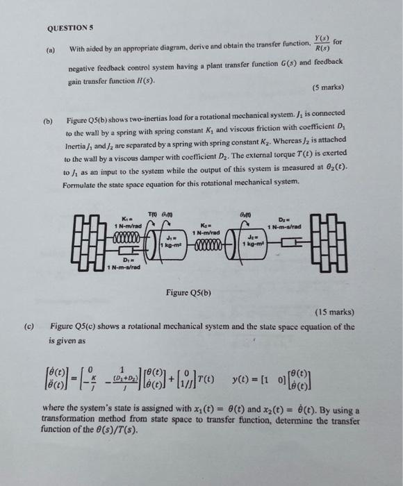 Solved (a) With aided by an appropriate dingram, derive and | Chegg.com