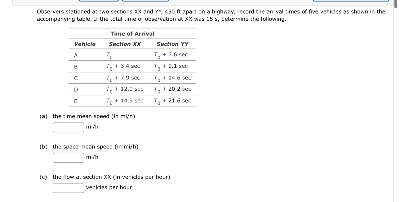 Solved Observers stationed at two sections xx ﻿and YY,450ft | Chegg.com