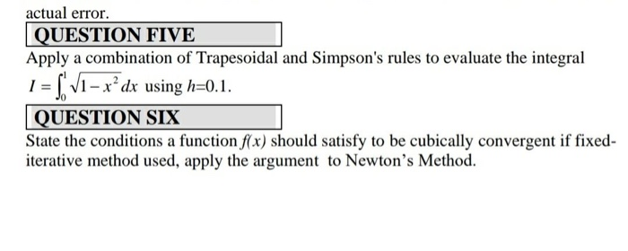 Solved QUESTION FOUR a]Construct difference table of tan x | Chegg.com